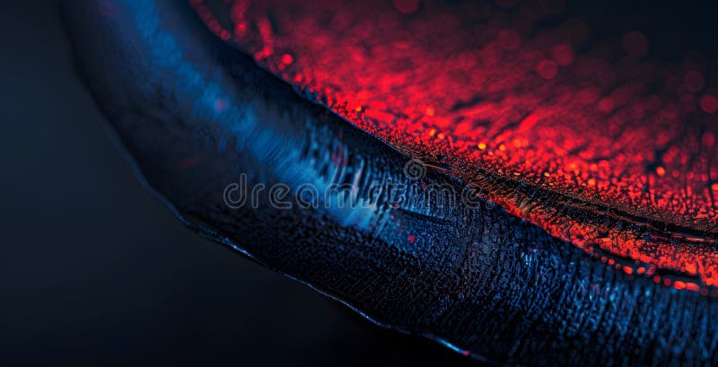 Abstract Red Blue Gradient Edge Macro Stock Illustration - Illustration ...