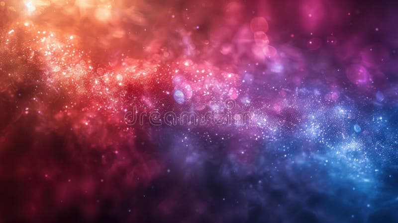 Abstract Red and Blue Gradient Technology Background with Soft Blurred ...