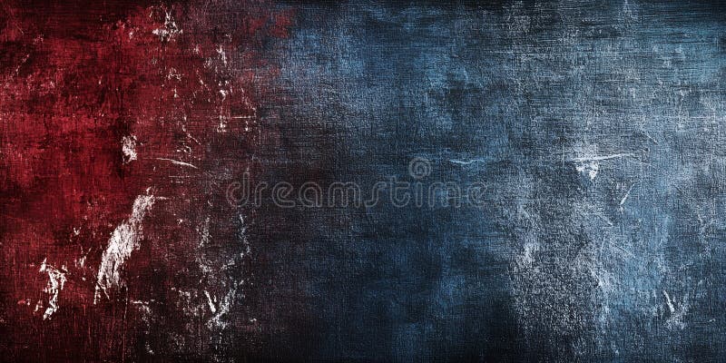 Abstract Red and Blue Grunge Texture Background Distressed Scratched ...