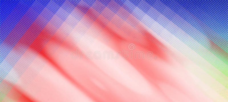 Abstract Red and Blue Pattern Panorama Background Stock Illustration ...