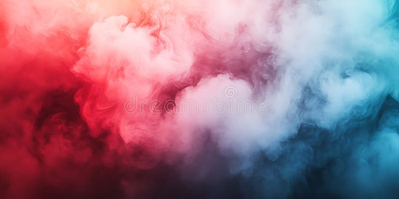 Abstract Red and Blue Smoke Cloud Background Texture Stock Illustration ...