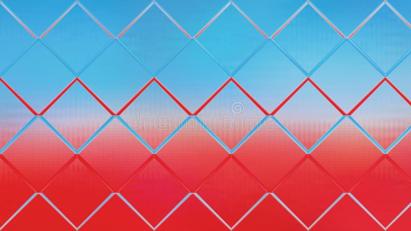 Abstract Red and Blue Square Background Design Stock Illustration ...