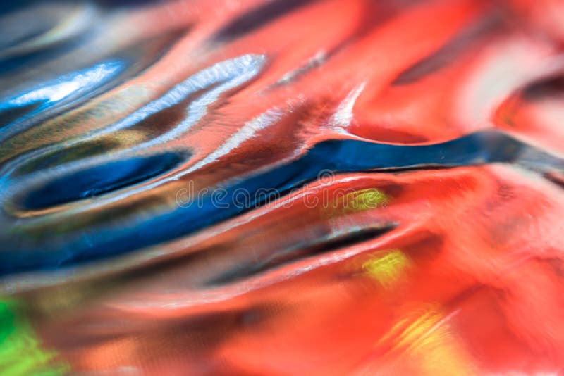 Colorful Water Wave Background with Bright Shining Surfaces. Stock ...