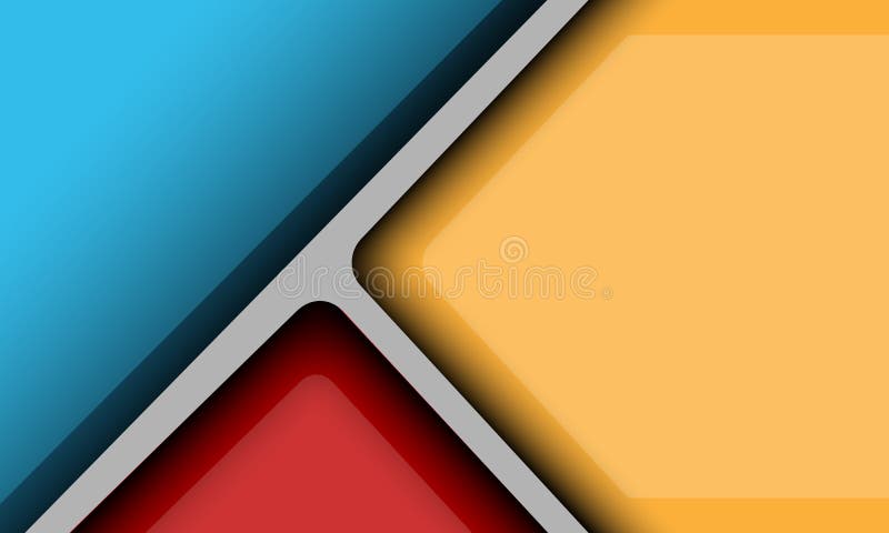 Abstract Red Blue Yellow Geometric Blank Space Design Background Vector ... Abstract Red Blue Yellow Geometric Blank Space Design Background Vector ...