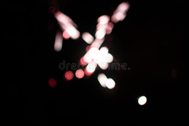 Abstract Red Blur Sparkler Overlays Elegant Texture Sparkling on Black ...