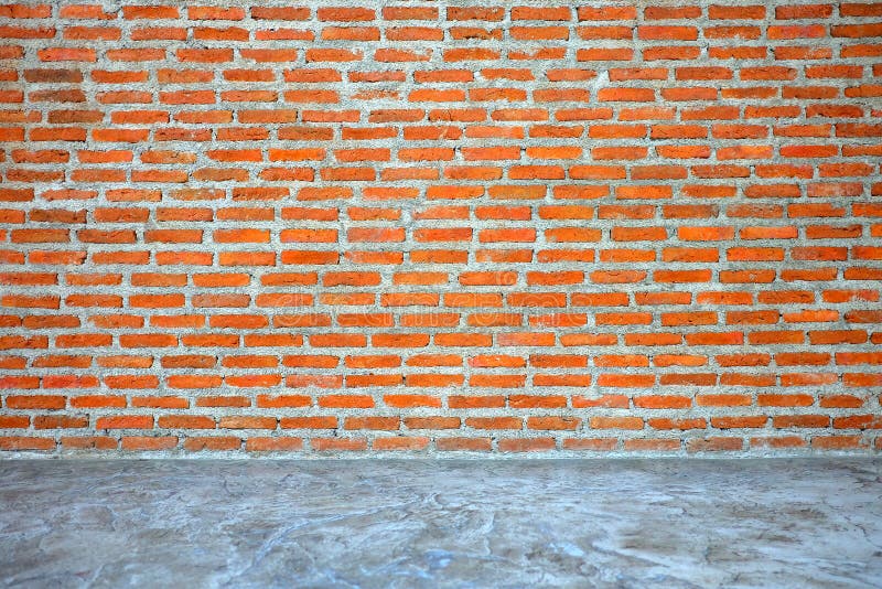 Abstract Red Brick Room Texture Background. Stock Image - Image of ...