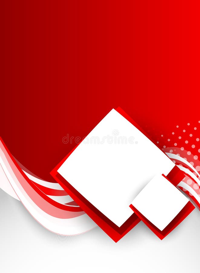 Abstract red brochure stock vector. Illustration of abstract - 32785898