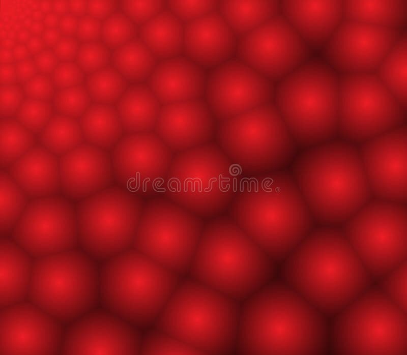 Abstract Red Bubble Background Picture. Image: 6257619