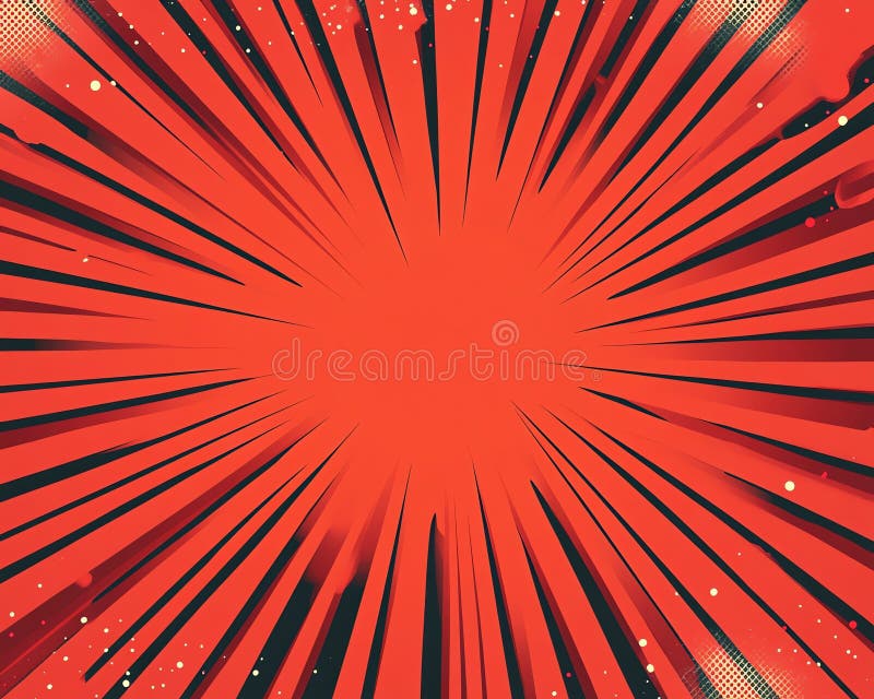 Abstract Red Burst Background Illustration Stock Image - Image of ...
