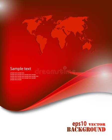 Abstract Red Business Background Stock Vector - Illustration of ...