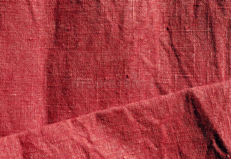 Abstract Red Canvas Texture. Stock Photo - Image of fashion, decoration ...