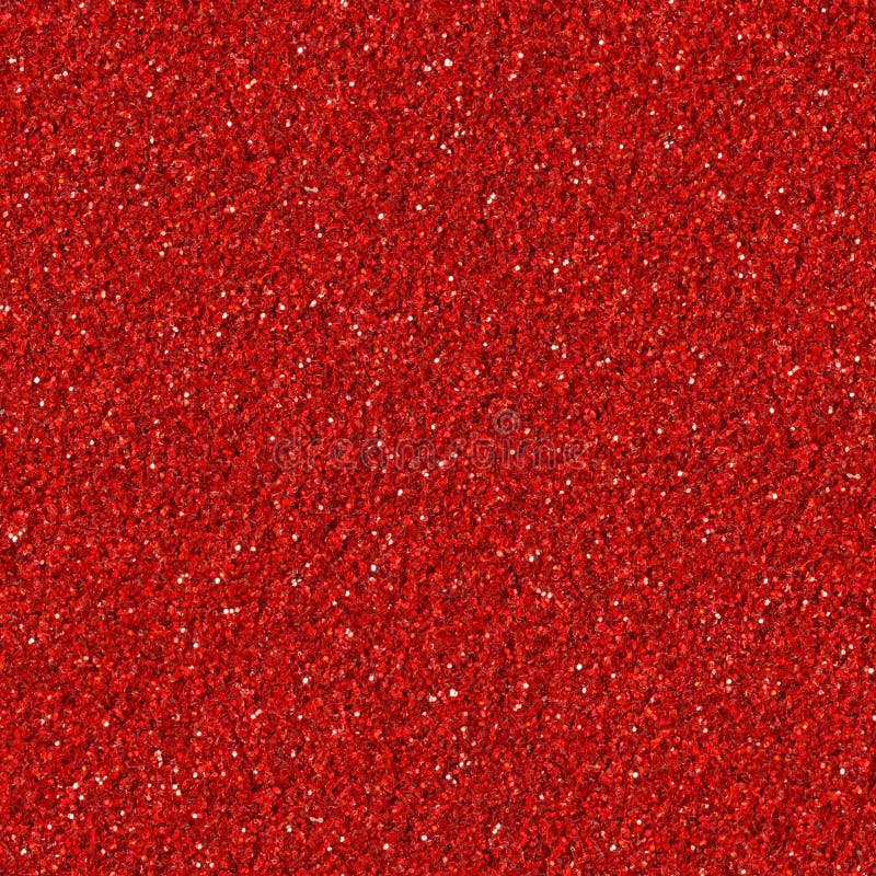 Abstract Red Christmas Glitter Background. Seamless Square Texture ...