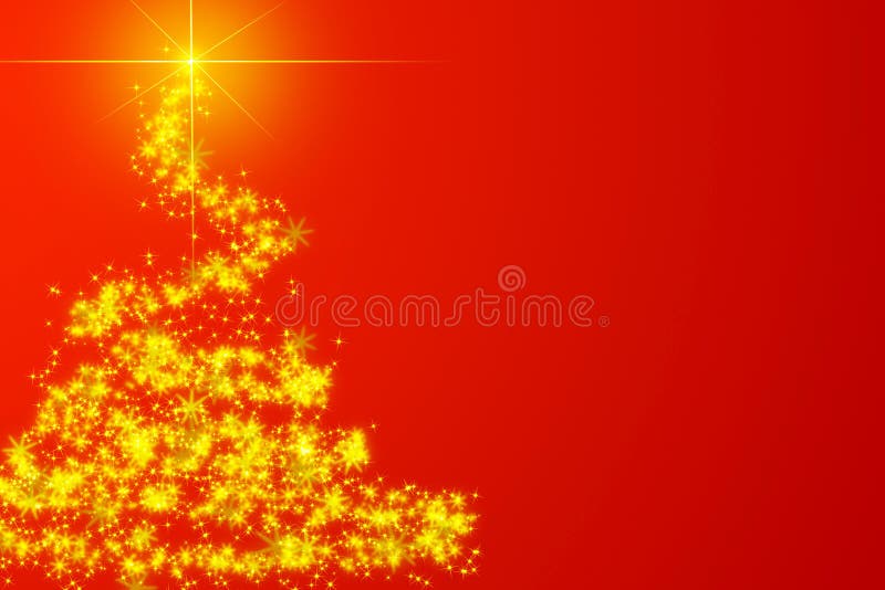 Abstract christmas tree stock illustration. Illustration of design ...