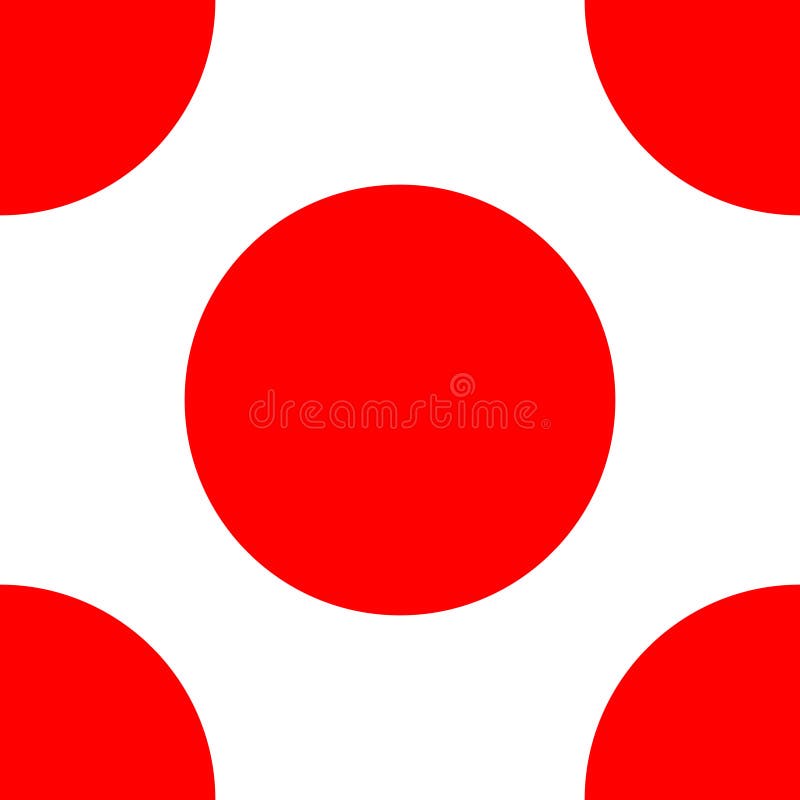Abstract Red Circle Pattern Background, Graphic Illustration. Stock ...