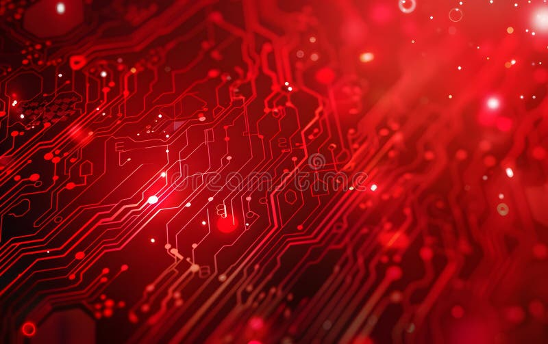 Red Circuit Board Background Stock Illustrations – 4,975 Red Circuit ...