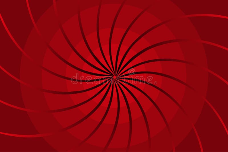 Abstract Red Circular Background, Stock Vector - Illustration of effect ...