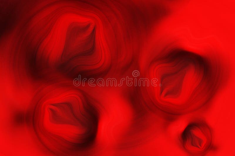 Abstract Red Color 3d Background Stock Illustration - Illustration of ...