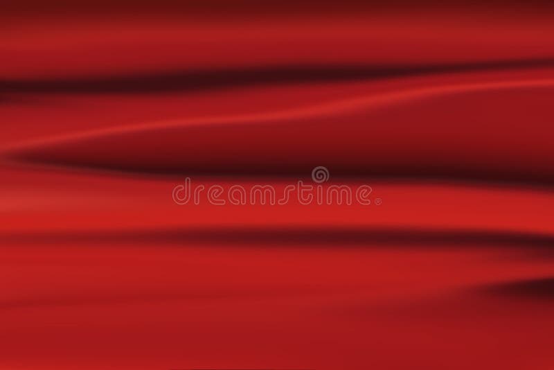 Abstract Red Color Horizontal Wave with Shadows Stock Image - Image of ...