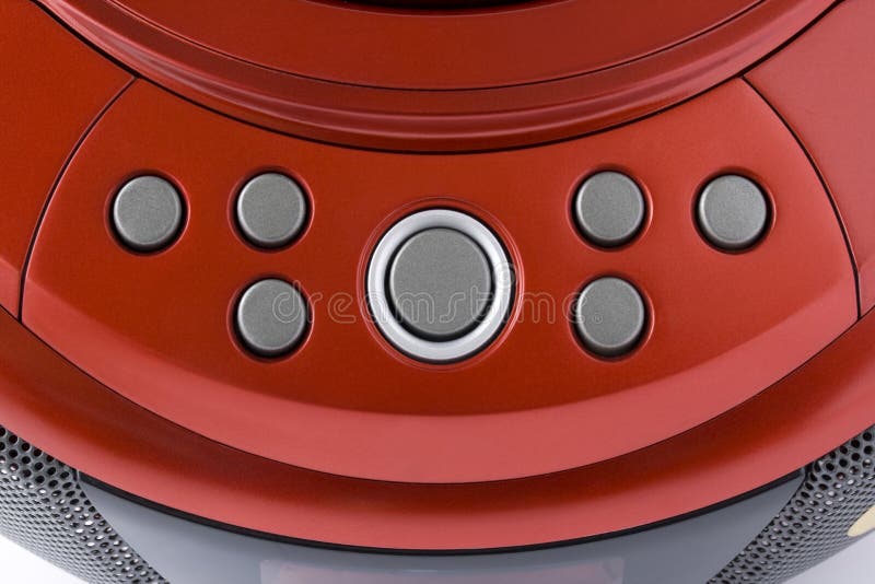 Abstract red control panel stock image. Image of switch - 22312627