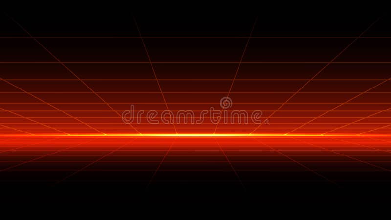 Abstract Red 3d Space. Basic RGB Stock Vector - Illustration of ...