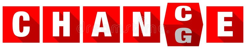 Abstract Red Dices Turning from Chance To Change Stock Vector ...