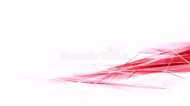 Abstract Red Digital Wave on White Background Stock Illustration ...