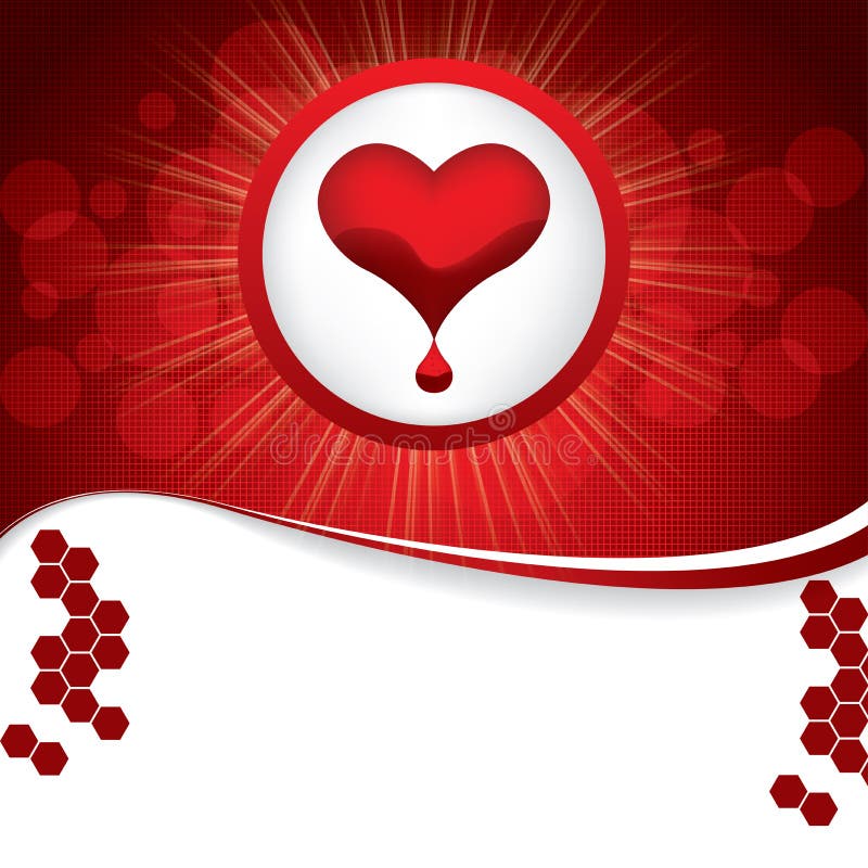 Abstract Red Donate Blood Medical Background Stock Vector ...
