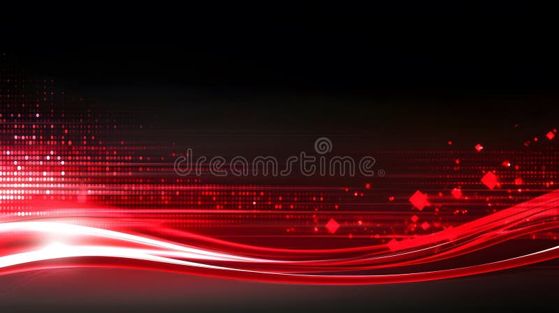 Abstract Red Dynamic Energy Wave Background Royalty Free Image Stock ...