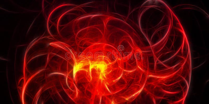 Abstract red energy circle stock illustration. Illustration of layout ...