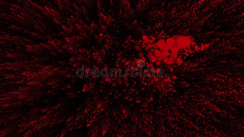 Abstract Red Ethereal Meditation Loop Background. Stock Video - Video ...