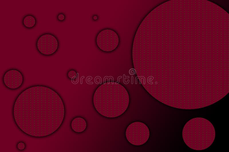 Abstract Red Figures Balls Business Card Design Stock Illustration ...