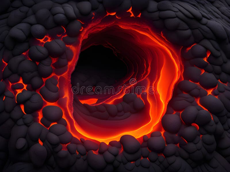 Abstract Red Fire Background. 3d Illustration Stock Illustration ...