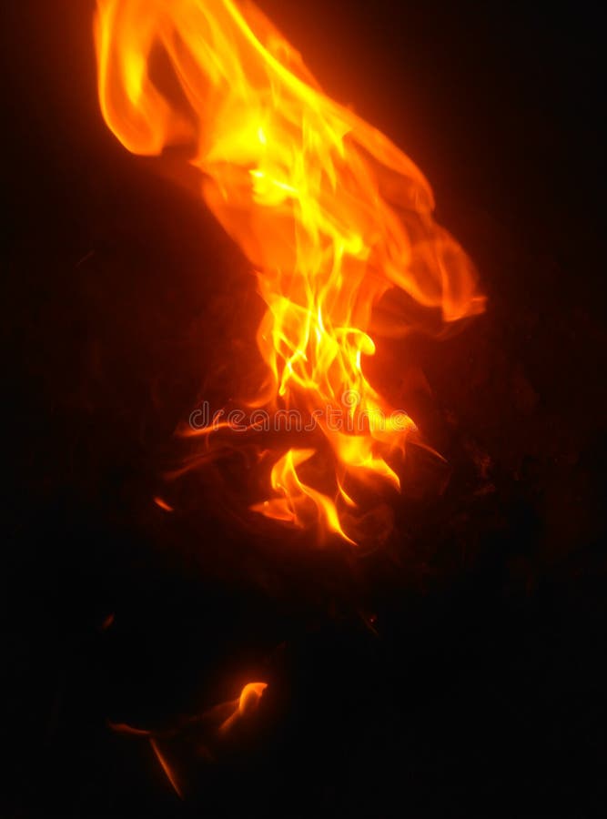 Abstract Red Flames of Fire Stock Image - Image of dark, bonfire: 209315055