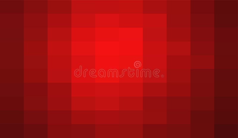 Abstract Red Geometric Background, Creative Design Templates. Pixel Art ...