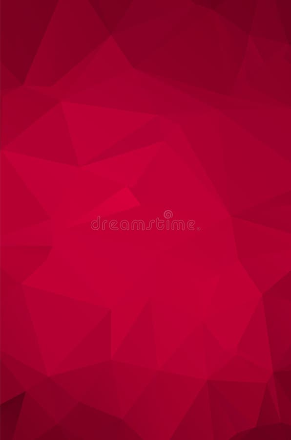 Abstract Red Geometric Background for Design Stock Vector ...
