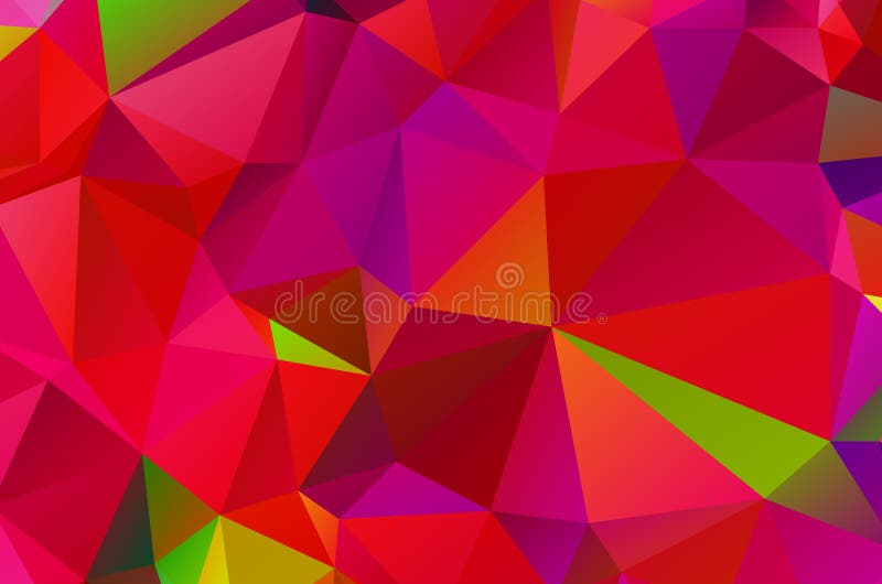 Abstract Red Geometric Background for Design Stock Vector ...