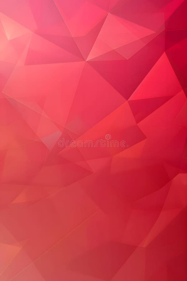 Abstract Red Geometric Gradient Background Stock Illustration ...