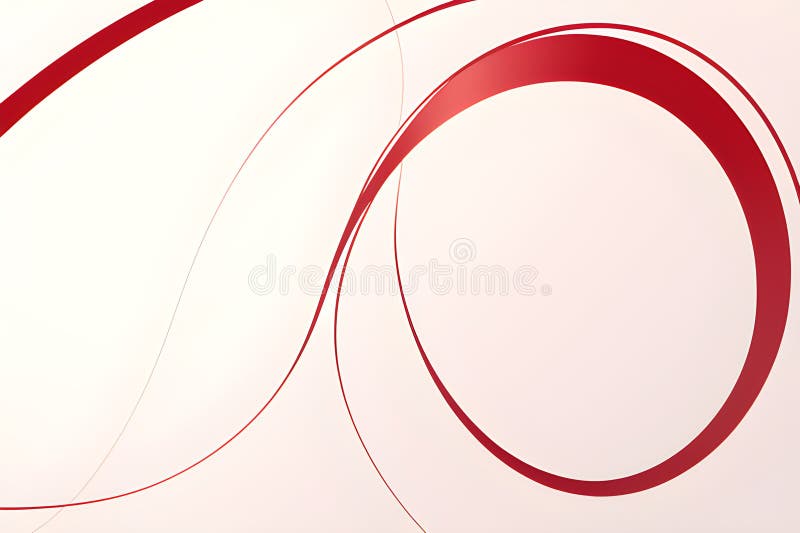 Abstract Red Geometric. Isolate on White Background. Vector ...