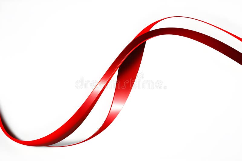 Abstract Red Geometric. Isolate on White Background. Vector ...