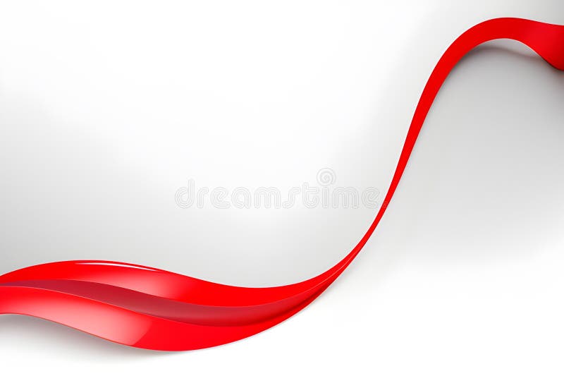 Abstract Red Geometric. Isolate on White Background. Vector ...
