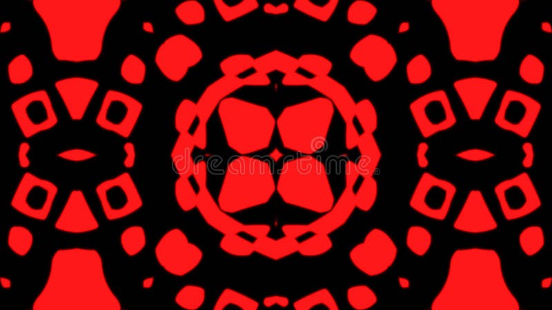 Abstract Red Geometric Seamless Pattern Background. Psychedelic ...