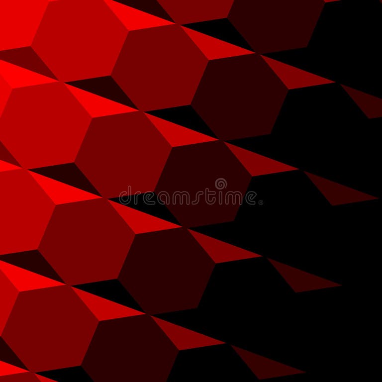 Red Abstract Hexagon Background Stock Illustrations – 26,449 Red ...