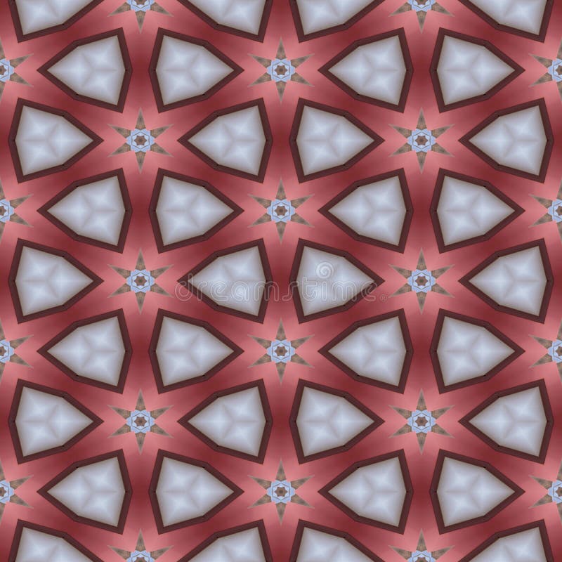 Abstract Red Glass-like Geometric Texture or Background Made Seamless ...