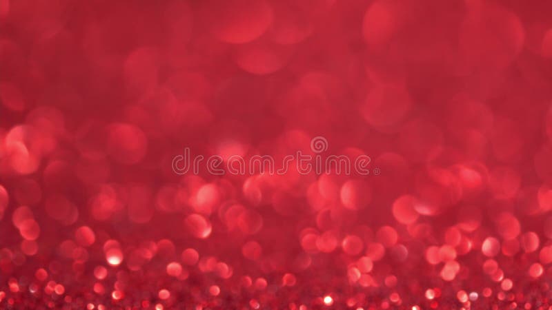 Abstract Red Glitter Background with Moving and Flicker Particles ...