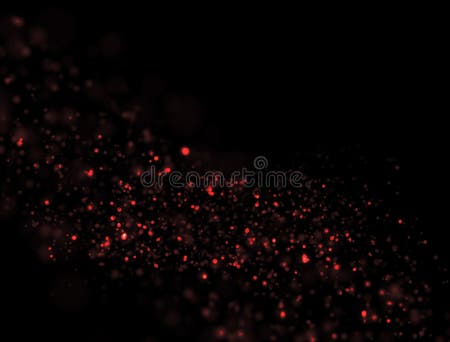 Abstract Red Glitter Explosion on Black Background Stock Photo - Image ...