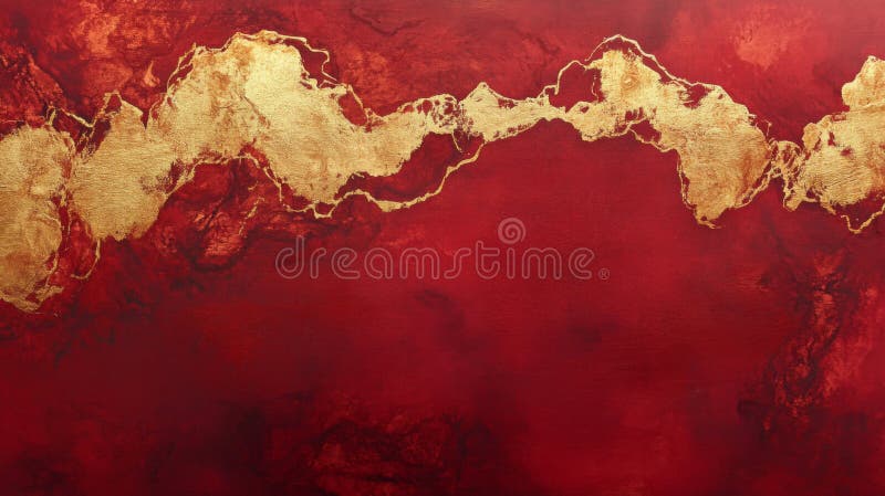 Abstract Red and Gold Texture Background Stock Illustration ...