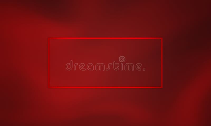 Abstract Red Gradient Background with Blank Text Box and Copy Space ...