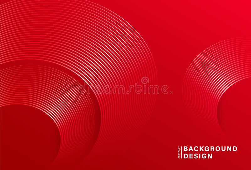 Abstract Red Gradient Background with Curve Shiny Lines and Shadow ...