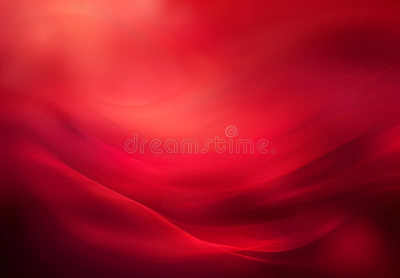Abstract Red Gradient Background with Soft Lighting Stock Illustration ...