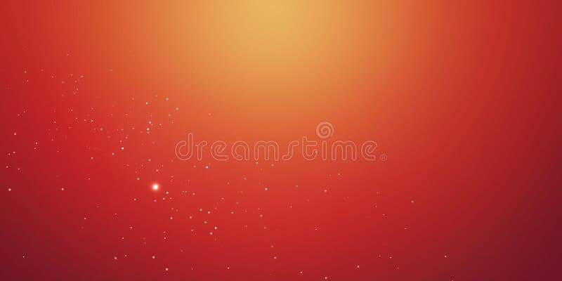 Abstract Red Gradient Background with Sparkling Stars and a Glowing ...